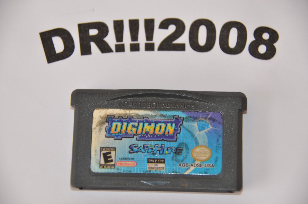 #8447 - digimon sapphire p game boy advance