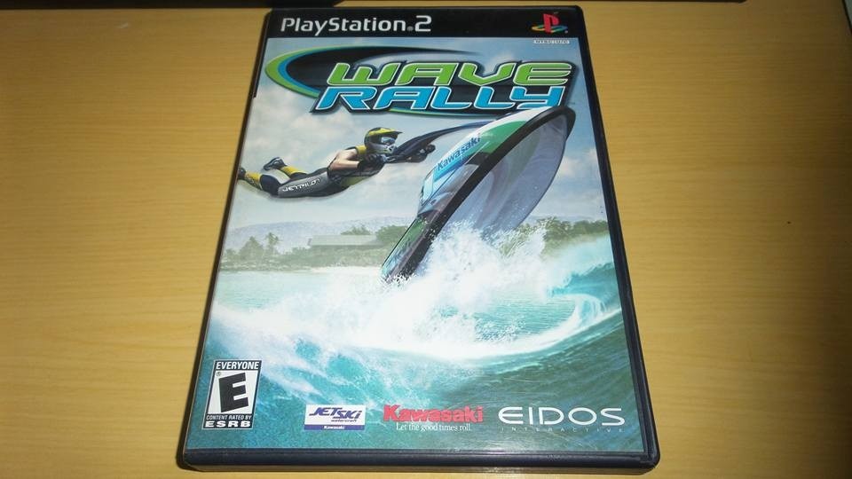 #9660 - wave rally playstation 2 original black label confira